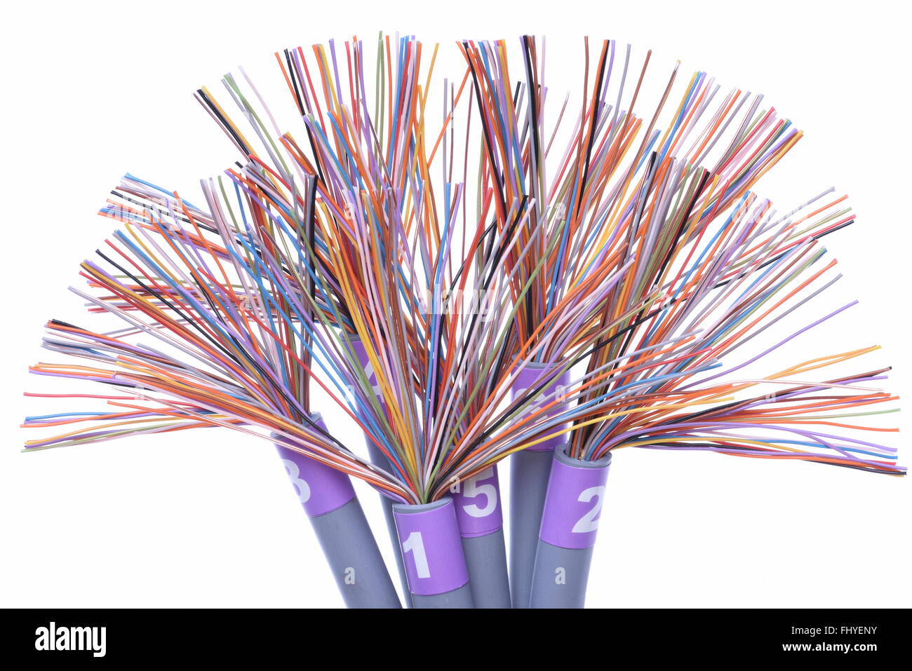 Data cable stripped hi-res stock photography and images - Alamy