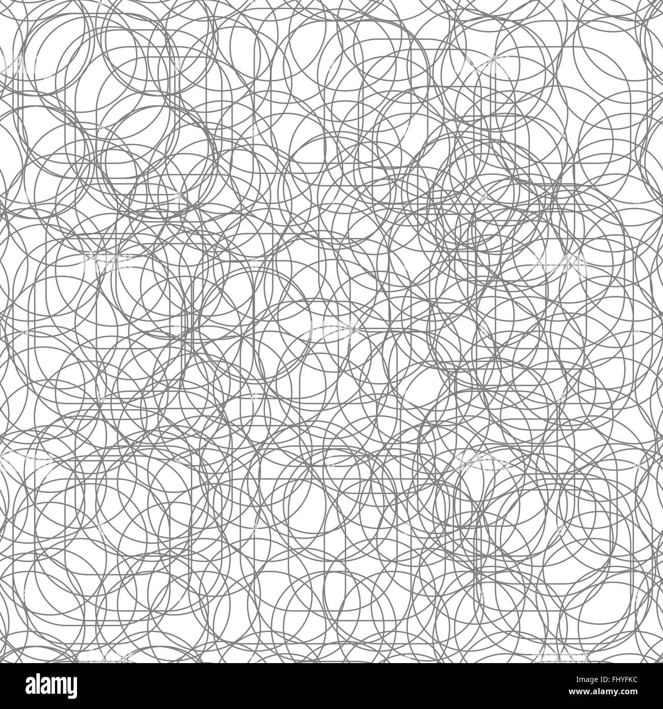 Gray geometric round figures on the white backdrop. Digital background ...