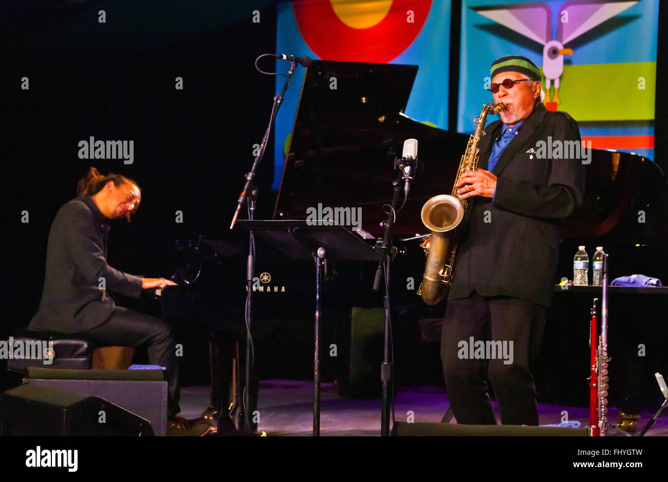 Charles lloyd saxophonist hi-res stock photography and images - Alamy