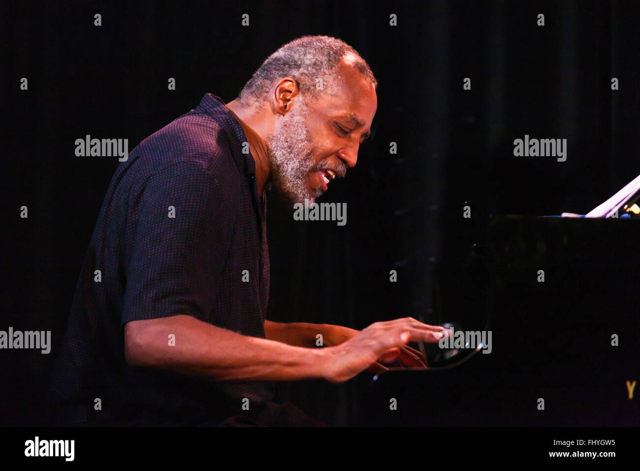 The DONALD BROWN TRIO preforming in the Coffee House at the MONTEREY ...
