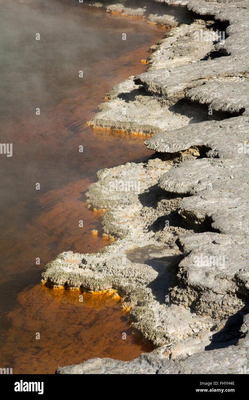 The Champagne Pool is with 65 meters diameter and 62 meters depth the ...