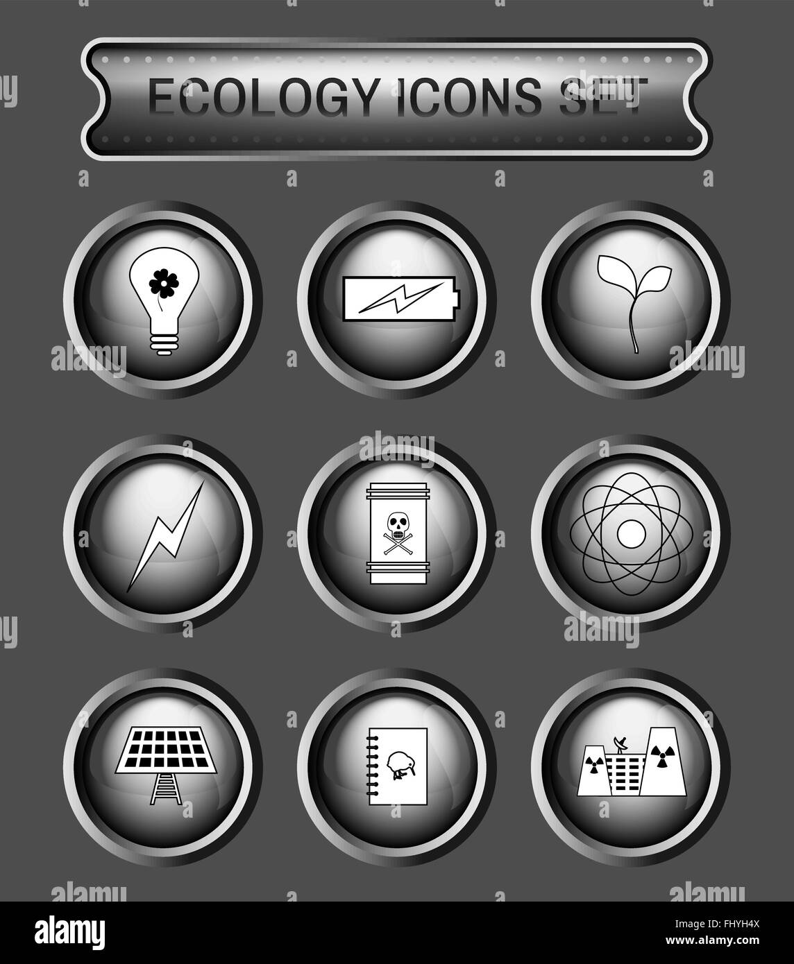 Graphic resources set background Black and White Stock Photos & Images ...