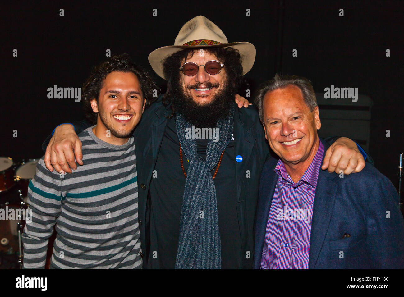 DON WAS and TIM JACKSON backstage at the MONTEREY JAZZ FESTIVAL Stock ...
