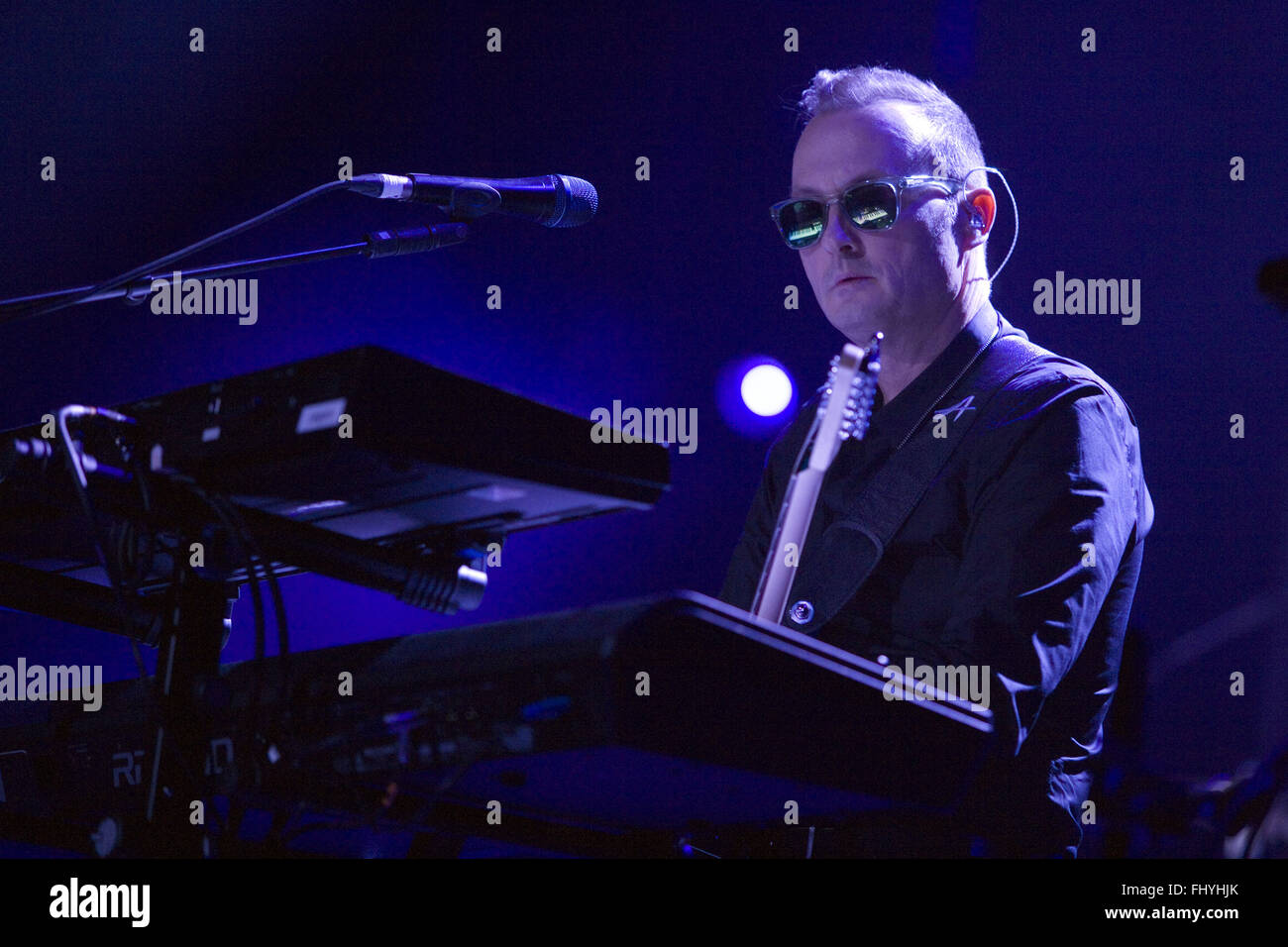 The Corrs performing live on stage at the SSE Hydro at the SECC in ...