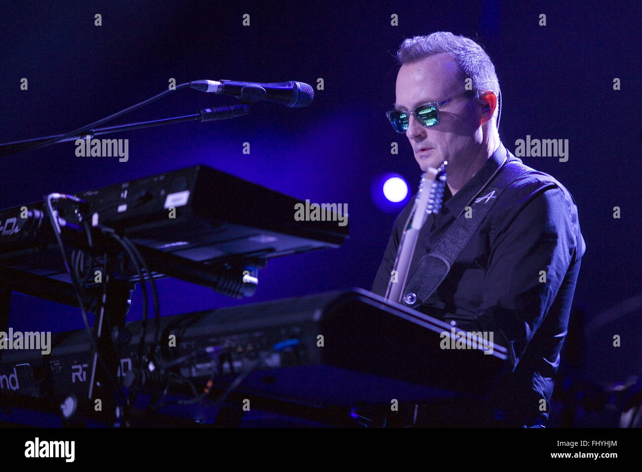 The Corrs performing live on stage at the SSE Hydro at the SECC in ...