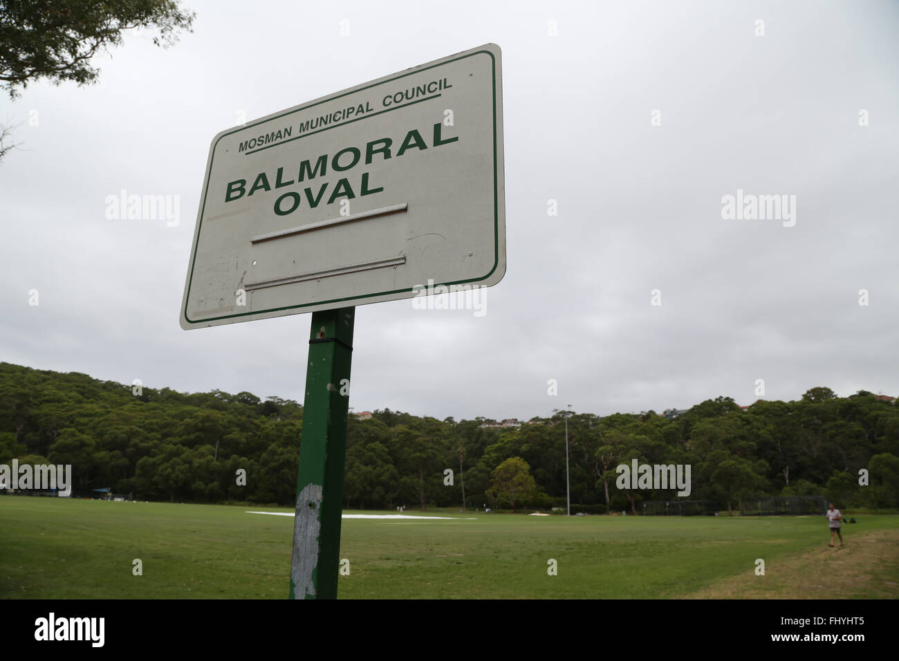 Balmoral Oval in Mosman, Sydney, Australia Stock Photo - Alamy