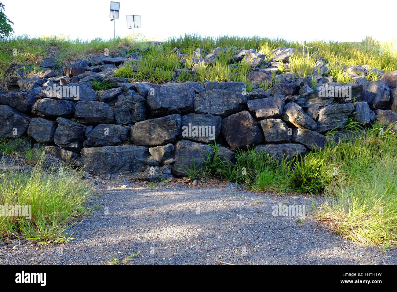 Rock embankment hi-res stock photography and images - Alamy