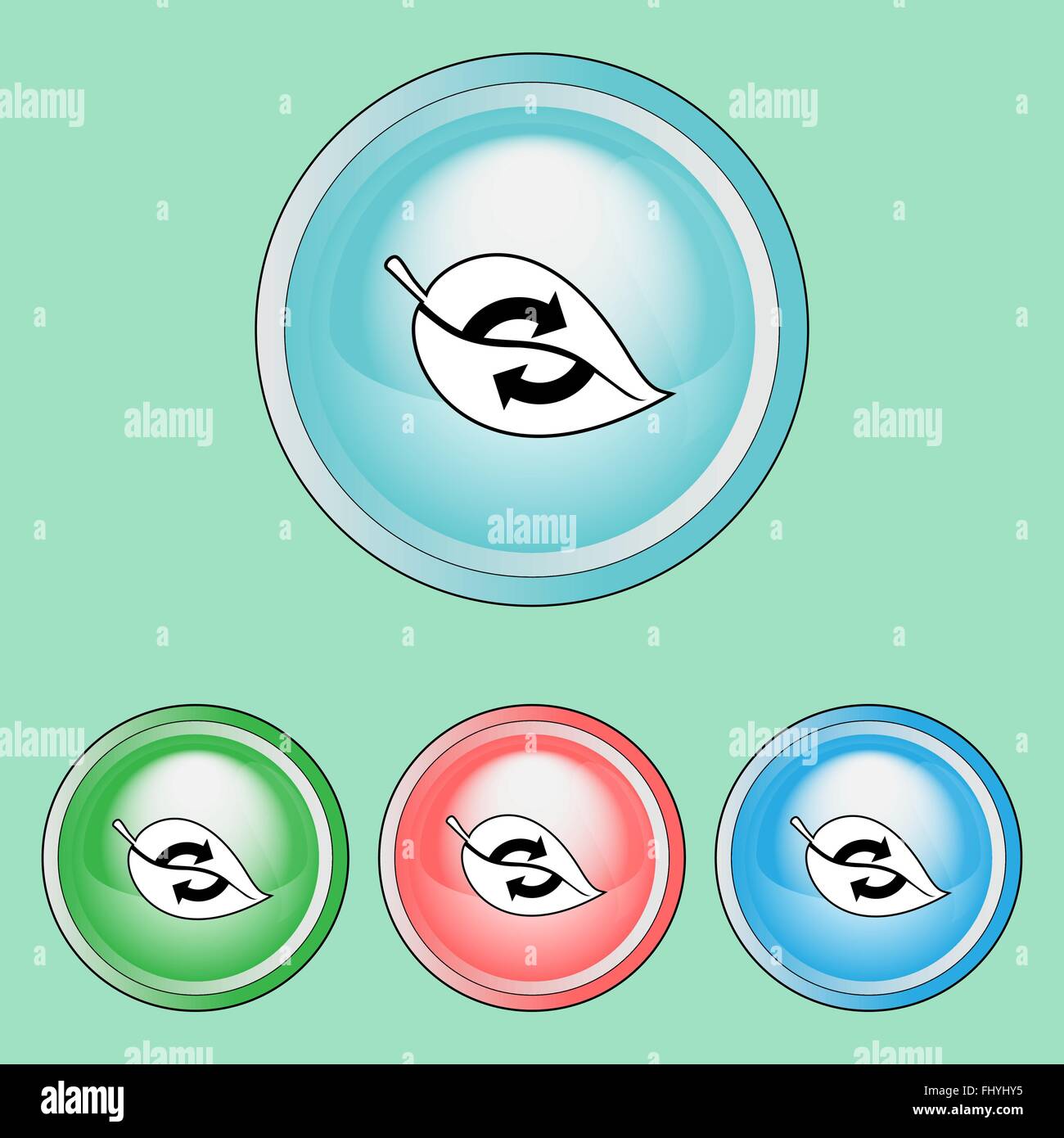 Ecological Natural Signs and Symbols Badges. Digital background vector ...