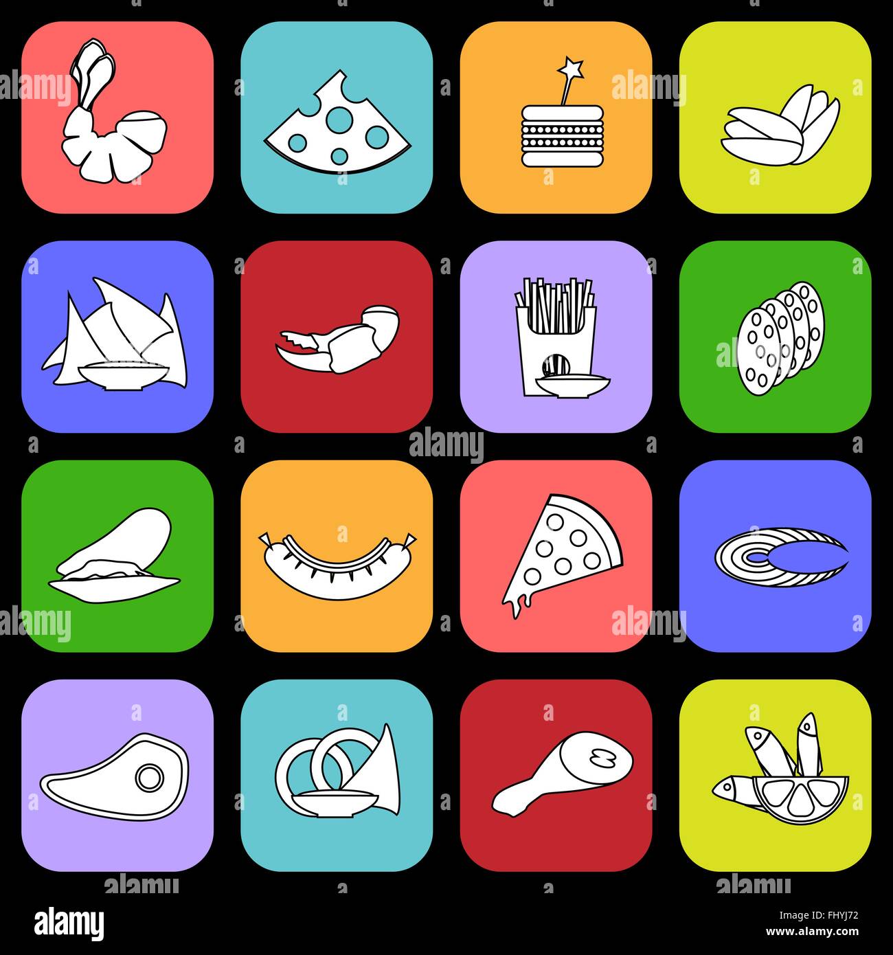 Nut rings Stock Vector Images - Alamy