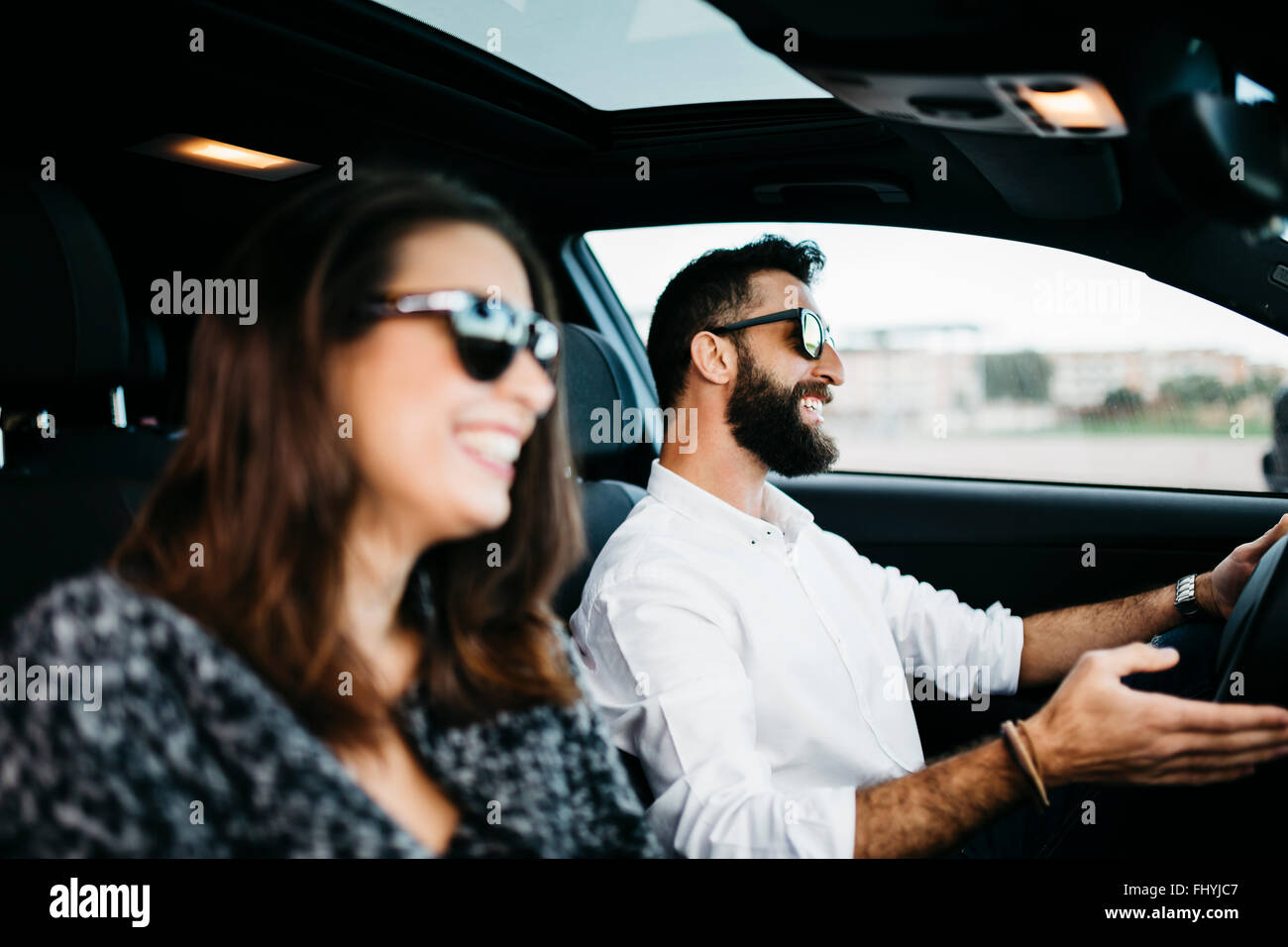 Driving in the car hi-res stock photography and images - Alamy