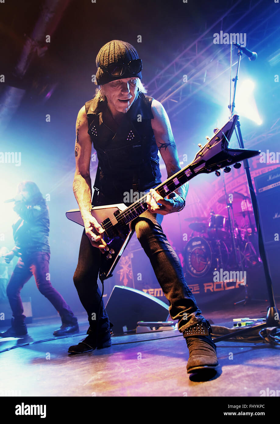 Michaels Schenker's Temple Of Rock Performing at Liverpool O2 Academy ...