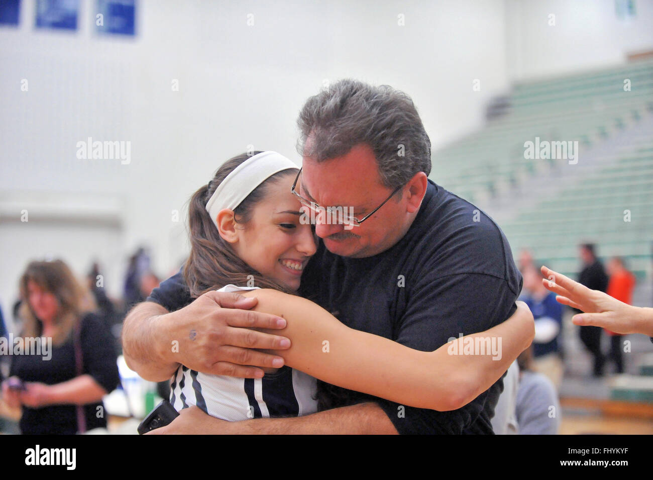 Her daughters school hi-res stock photography and images - Alamy