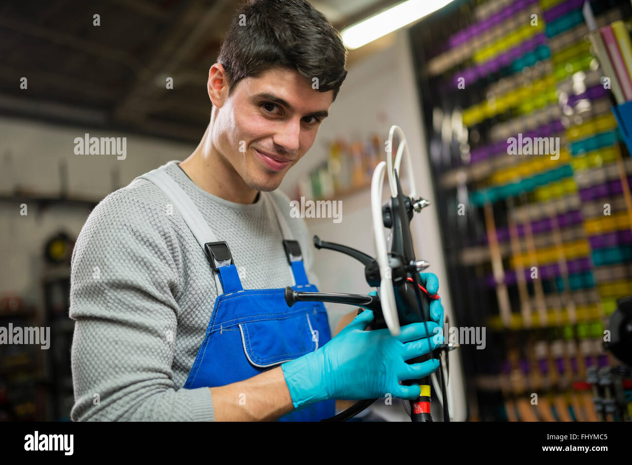 Mechanic dungarees hi-res stock photography and images - Alamy