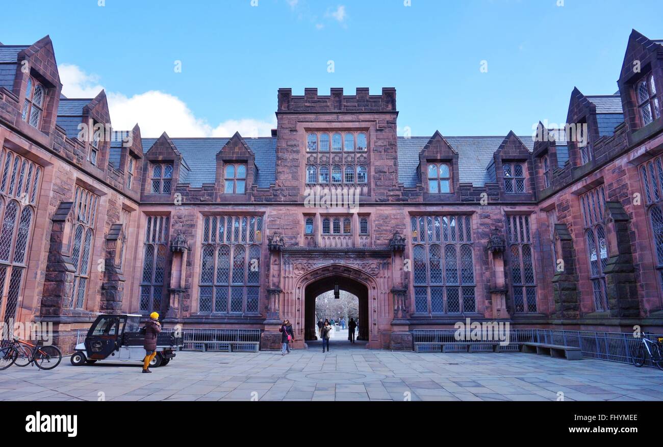 The campus of Princeton University, an Ivy League school in Princeton ...