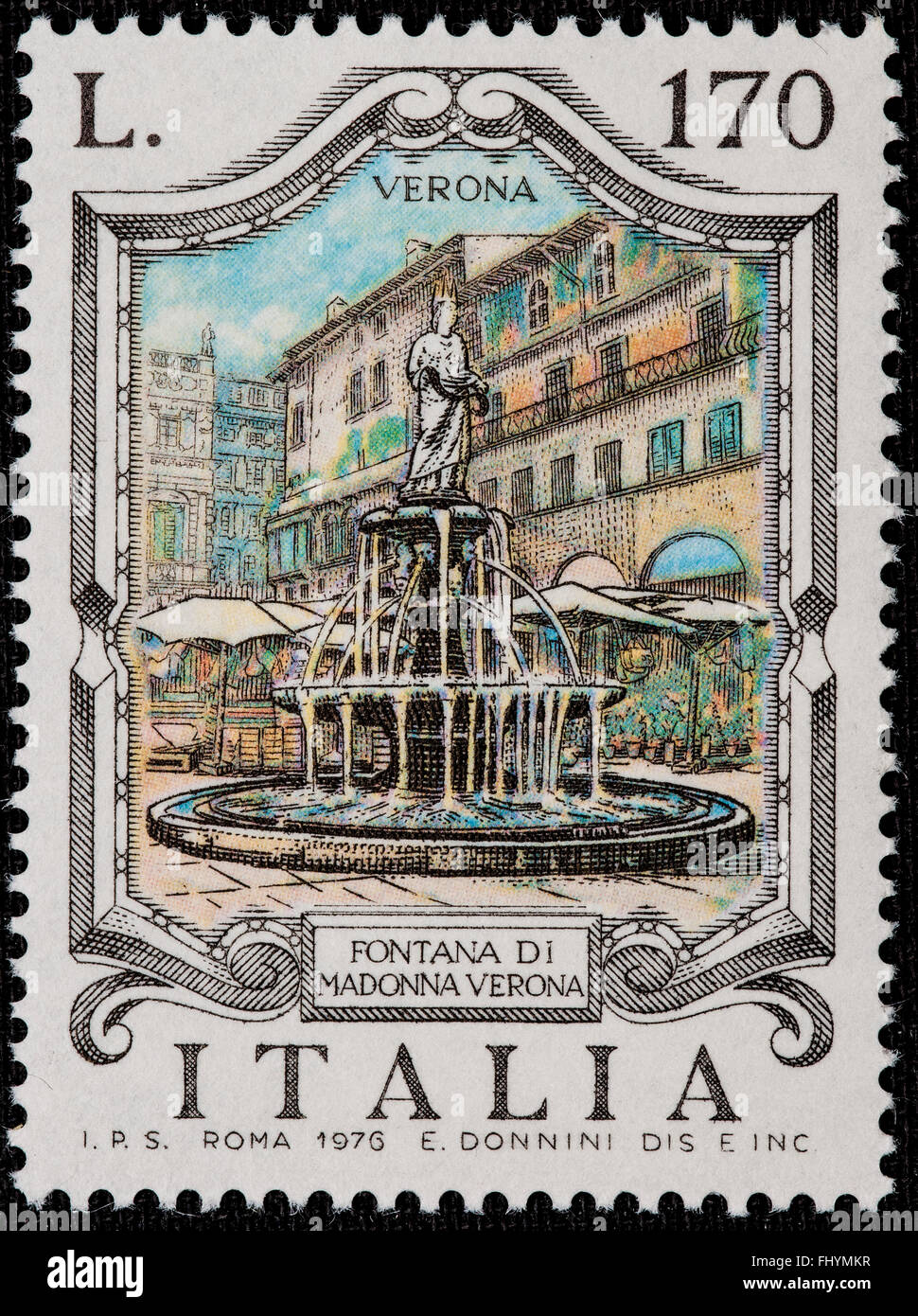 Verona stamp hi-res stock photography and images - Alamy