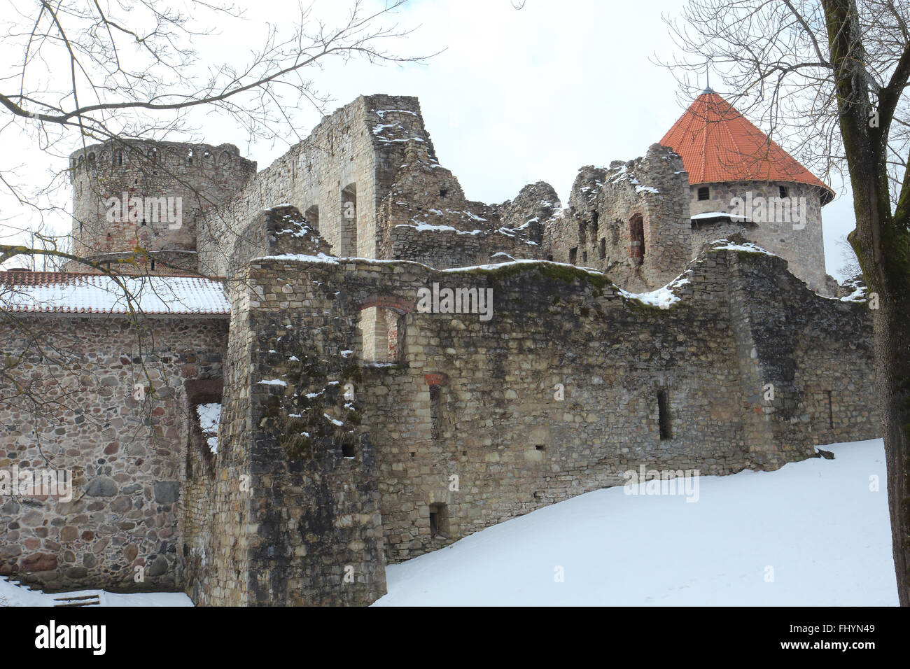 Cesis Castle (German: Wenden) is a Livonian castle situated in Cesis ...