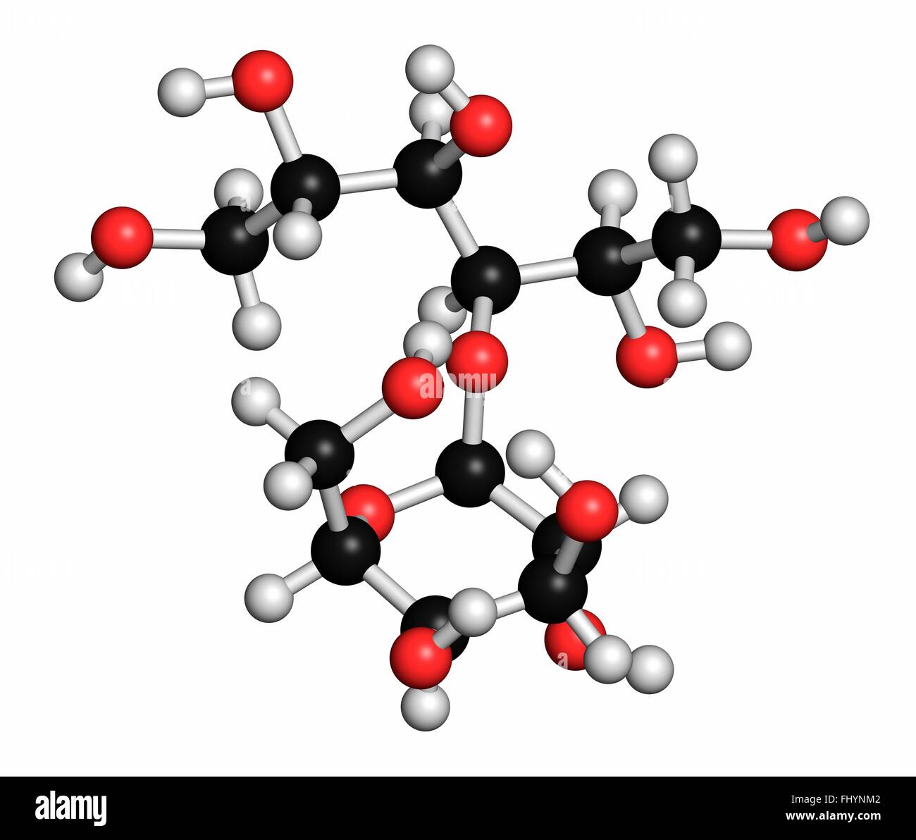 Lactitol Sweetener And Laxative Molecule High Resolution Stock ...