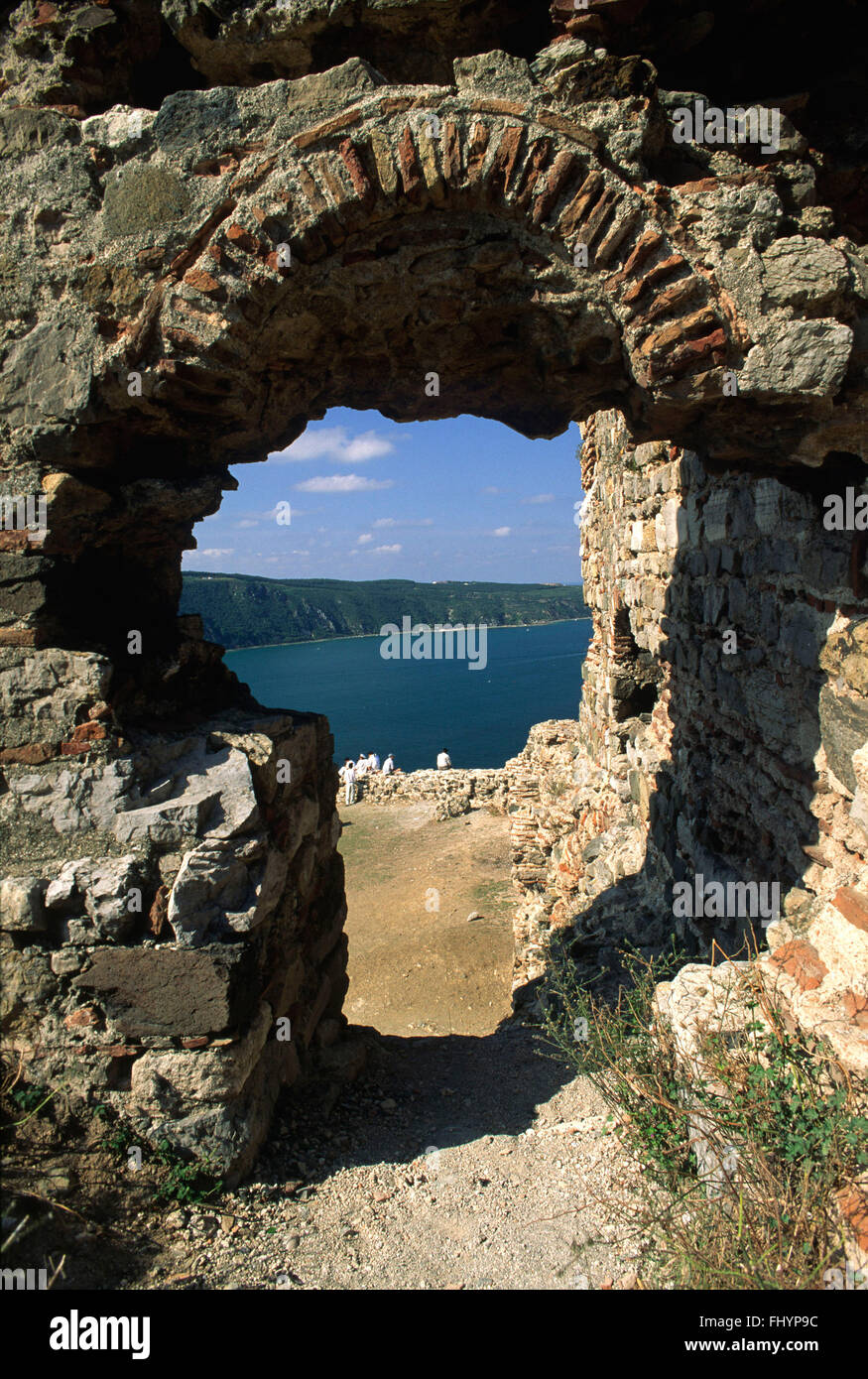 Genoese Castle & the BOSPHORUS (the International sea way which ...