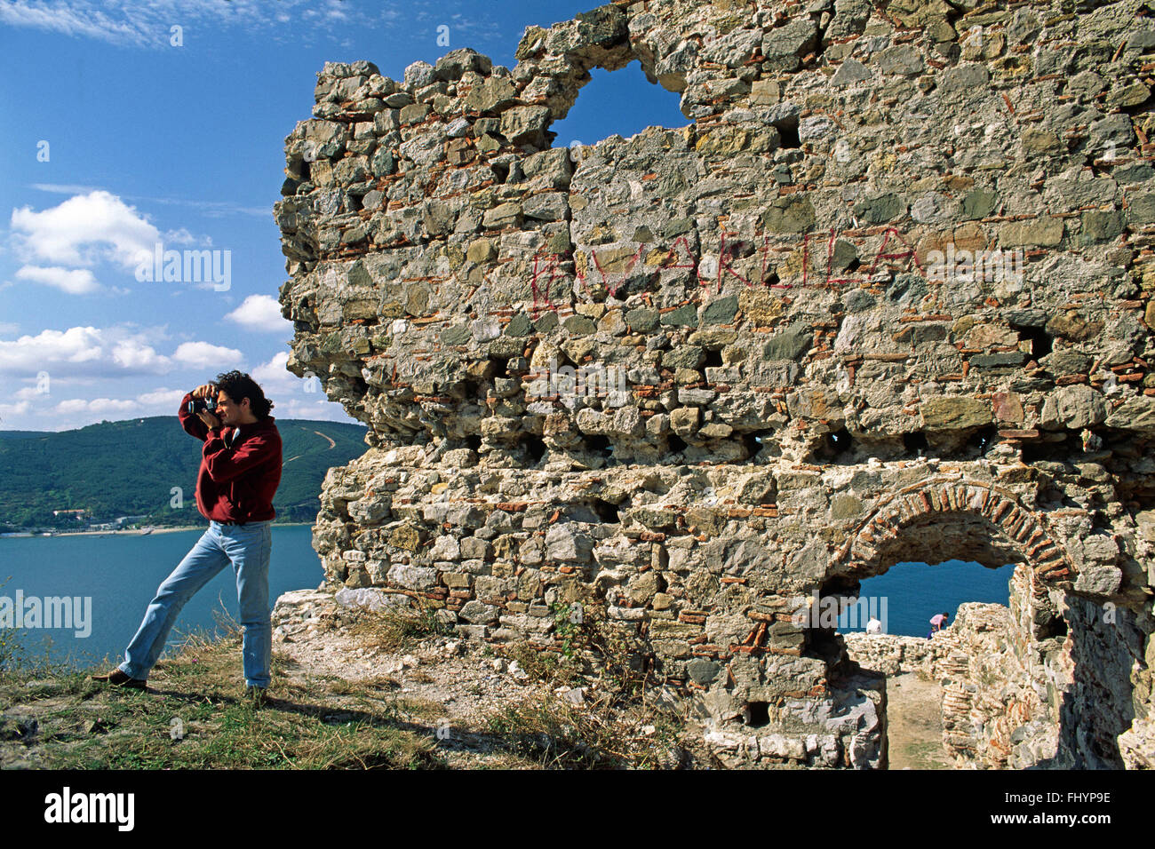 Photographer, Genoese Castle & the BOSPHORUS (the sea way which ...