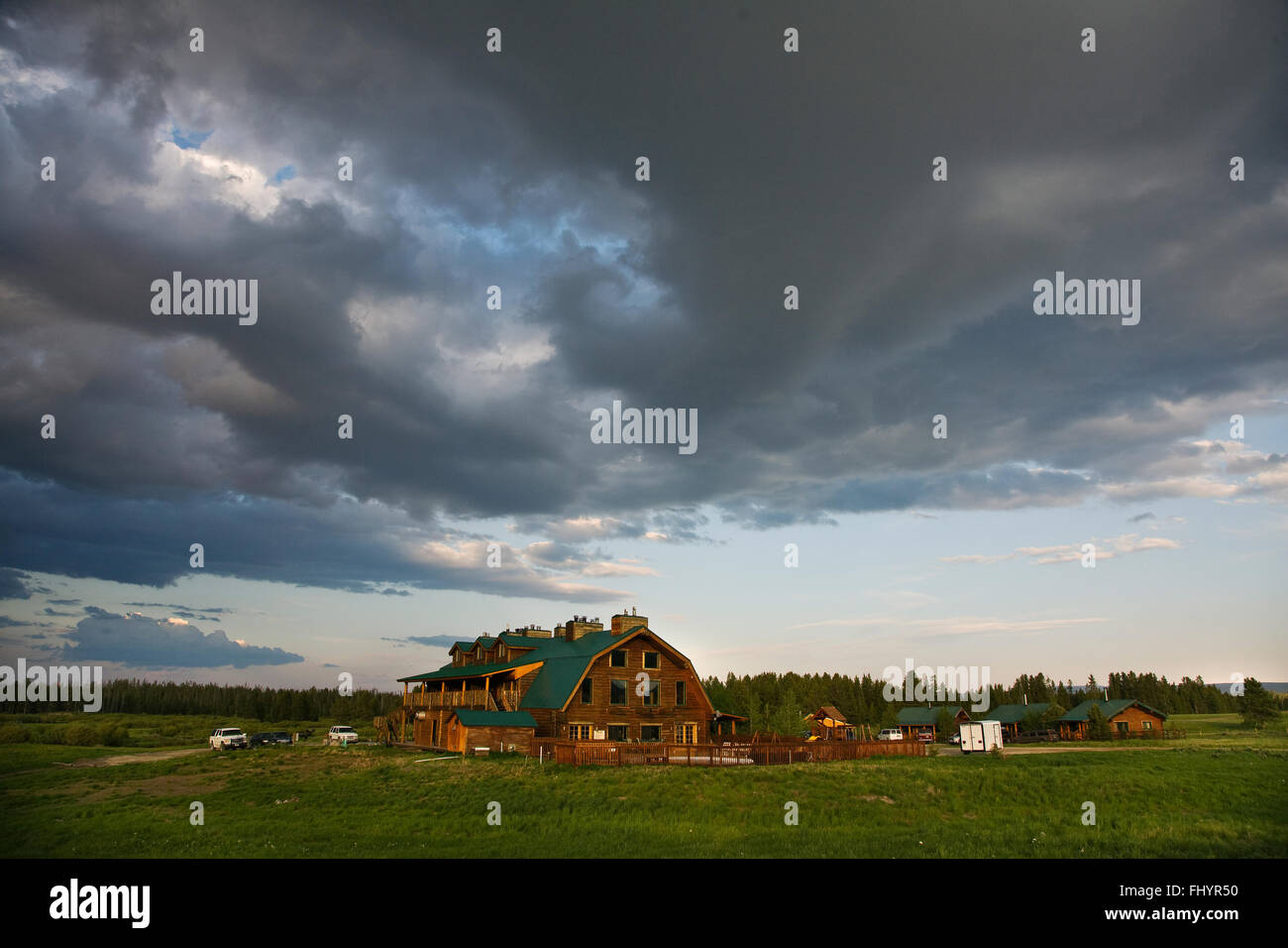 Yellowstone ranch hi-res stock photography and images - Alamy