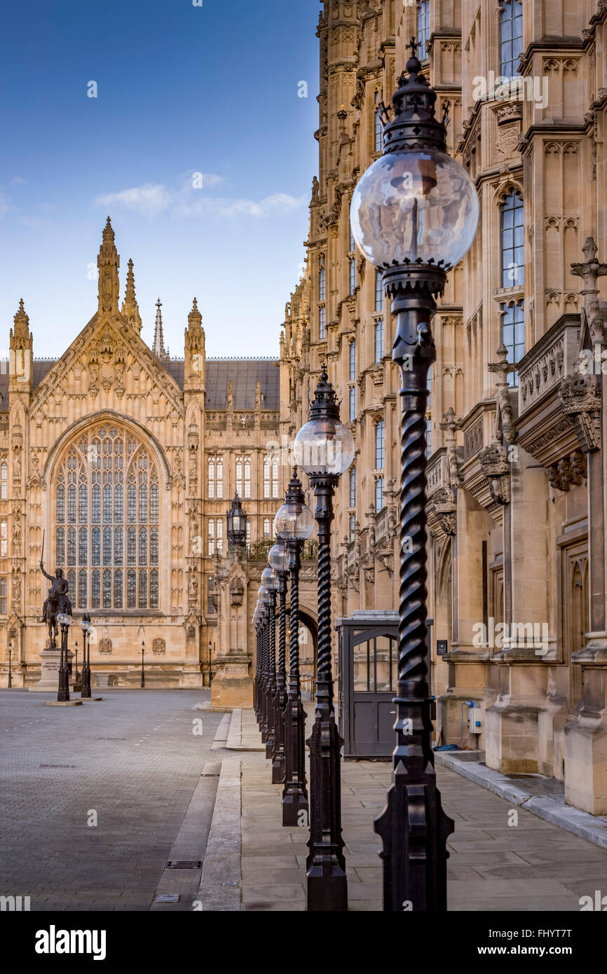 UK, London, old palace yard of Palace of Westminster Stock Photo - Alamy
