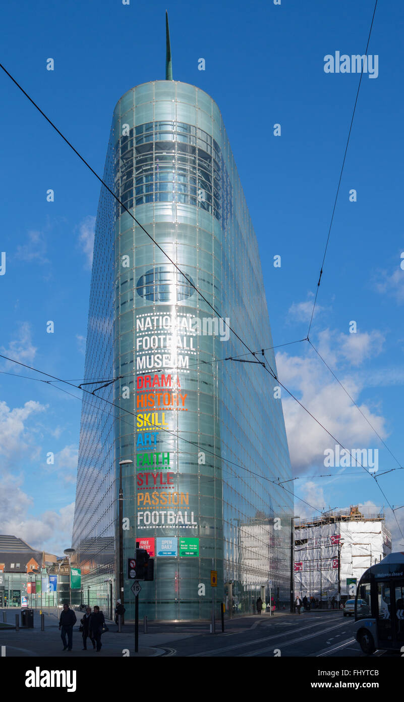 The National Museum of Football in Manchester City Centre, UK Stock ...