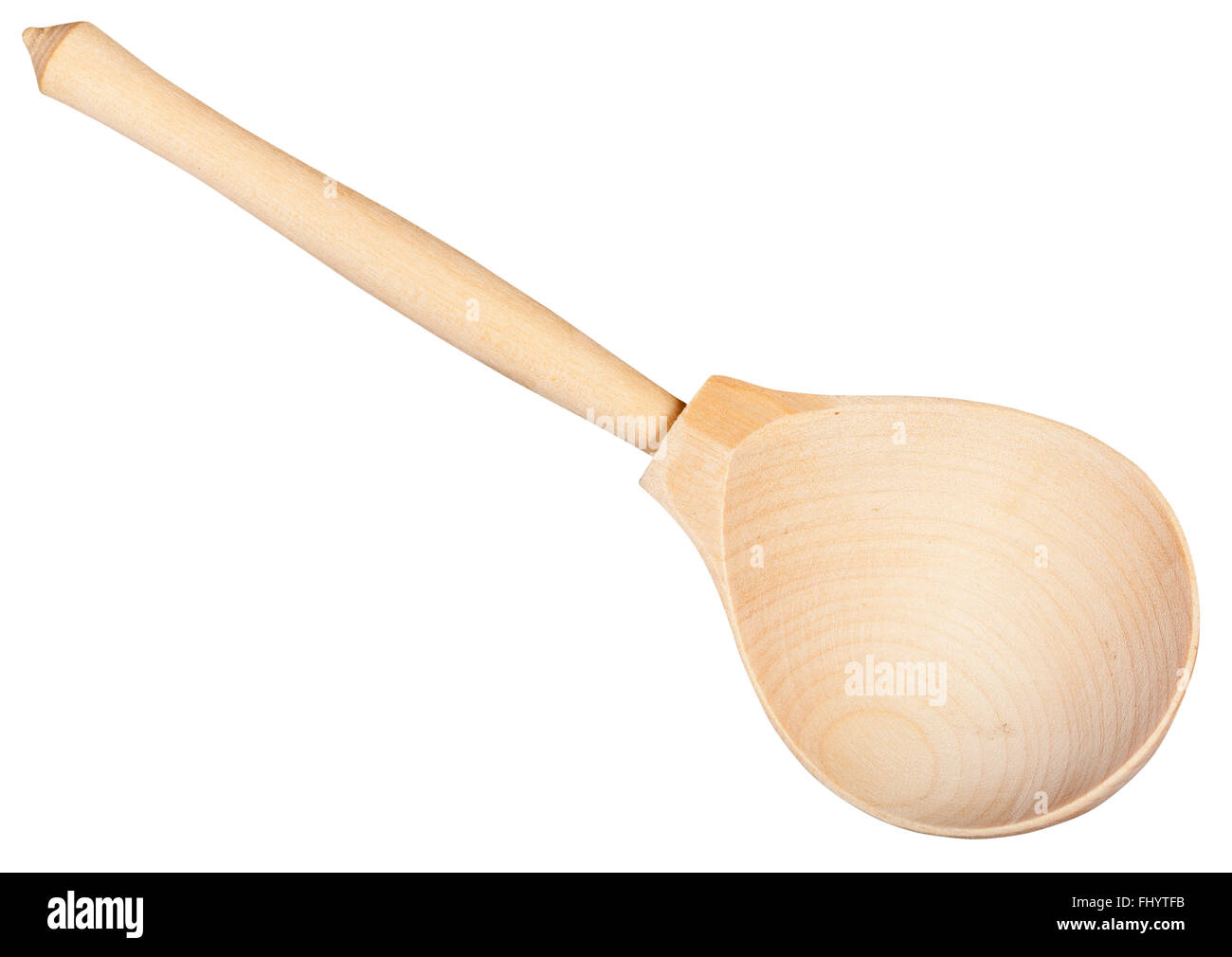 simple wooden tablespoon isolated on white background Stock Photo - Alamy