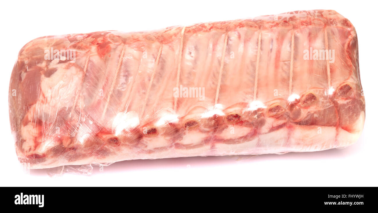 raw meat isolated on white background Stock Photo - Alamy