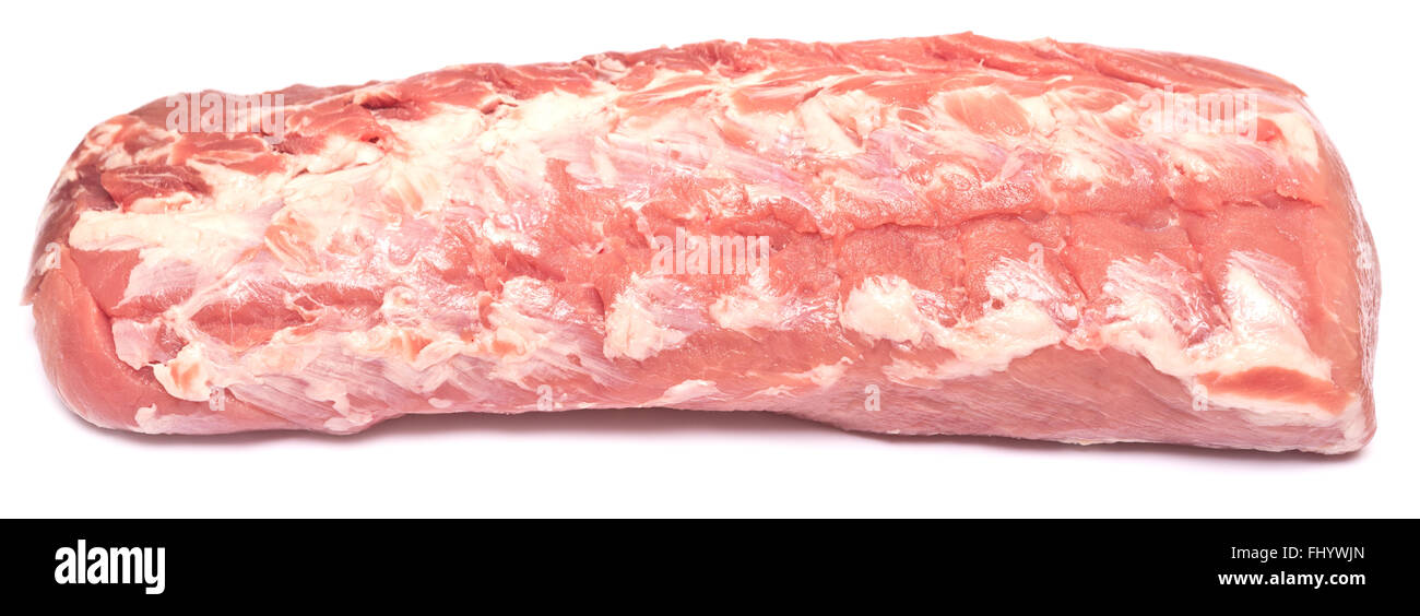 raw meat isolated on white background Stock Photo - Alamy