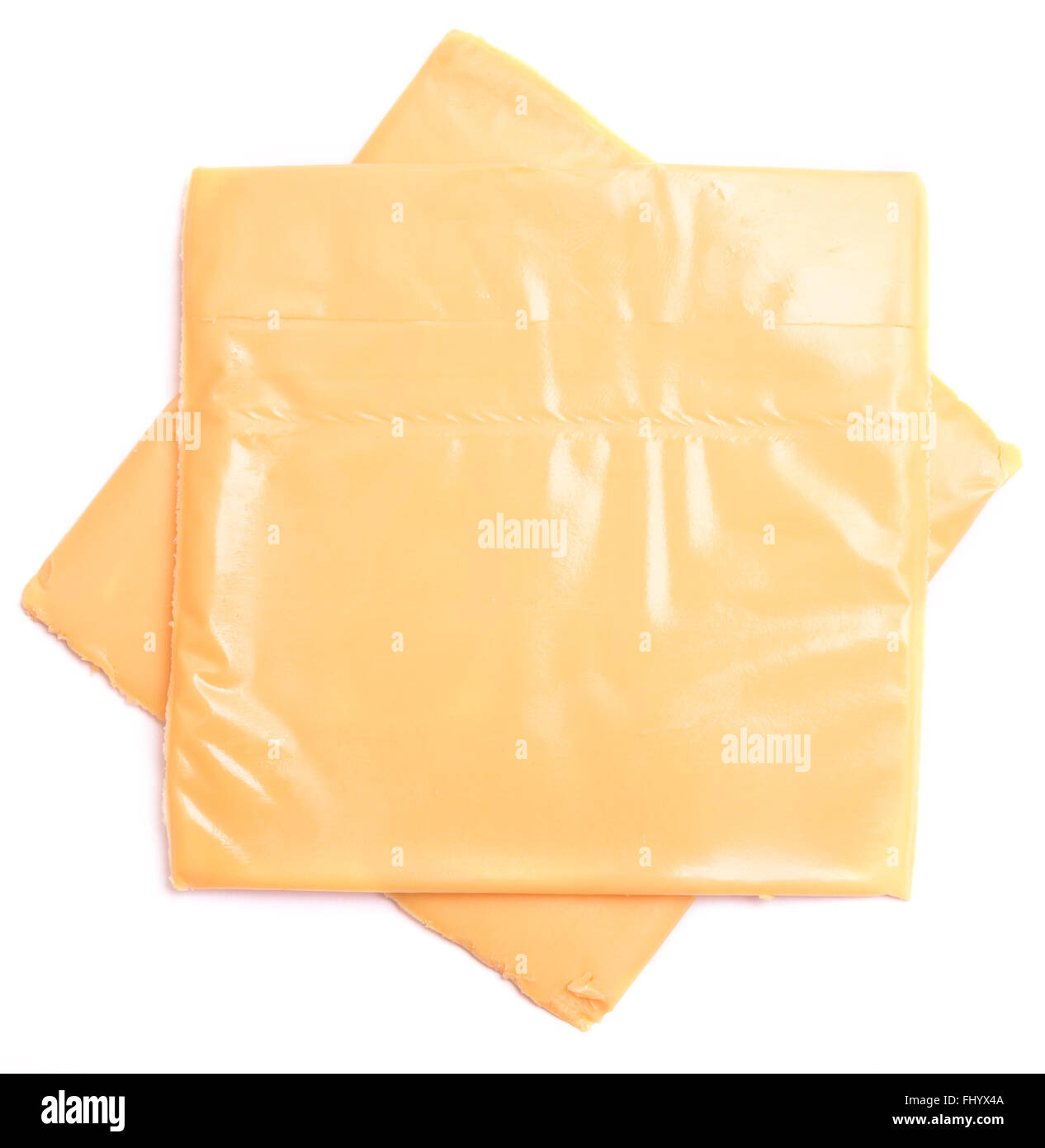 slices of cheese isolated on white background Stock Photo - Alamy