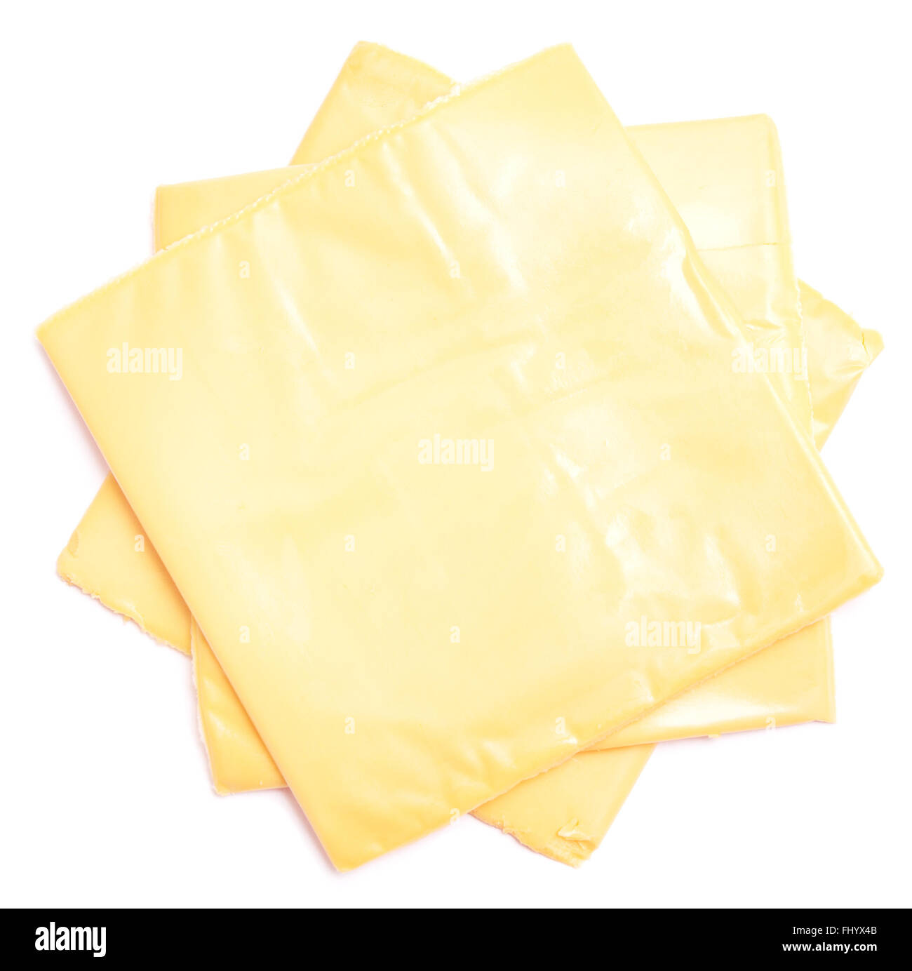 Cheddar cheese slices Cut Out Stock Images & Pictures - Alamy