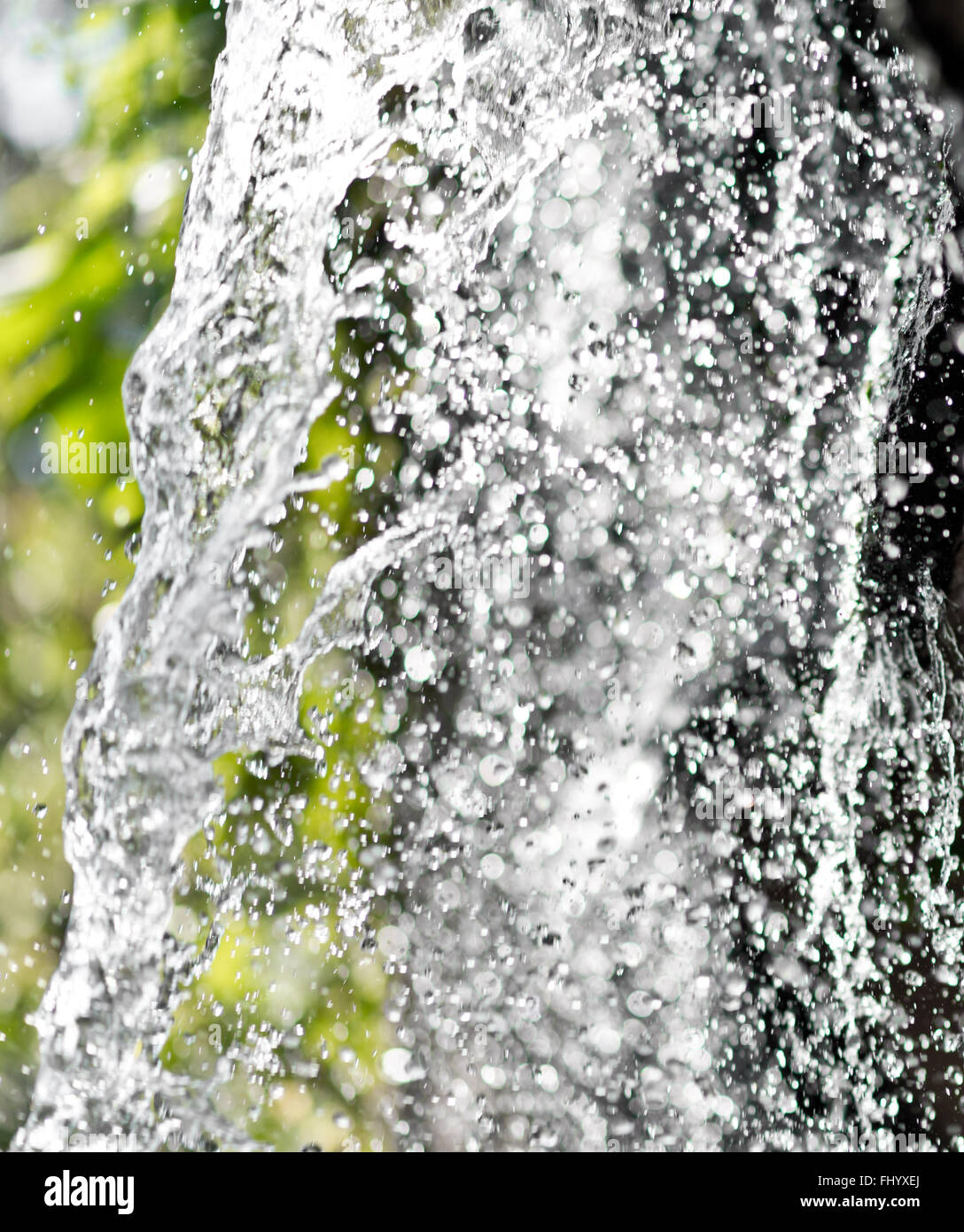 image of back side waterfall Stock Photo - Alamy