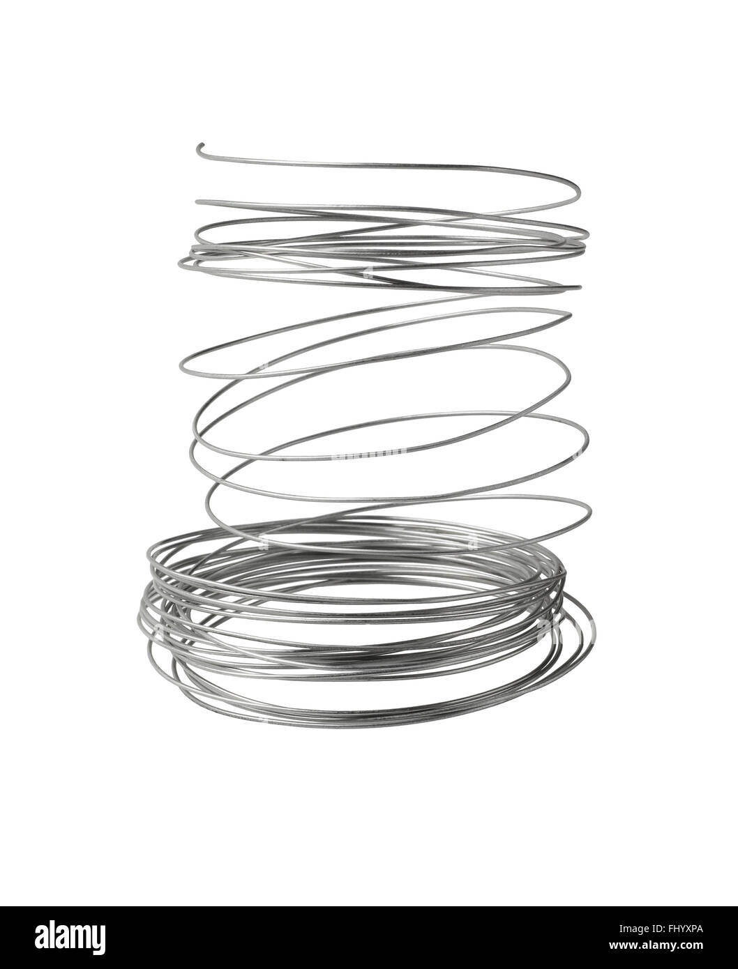 Steel wire coil hi-res stock photography and images - Alamy