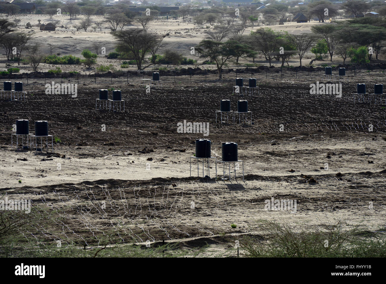Drip irrigation system africa High Resolution Stock Photography and ...