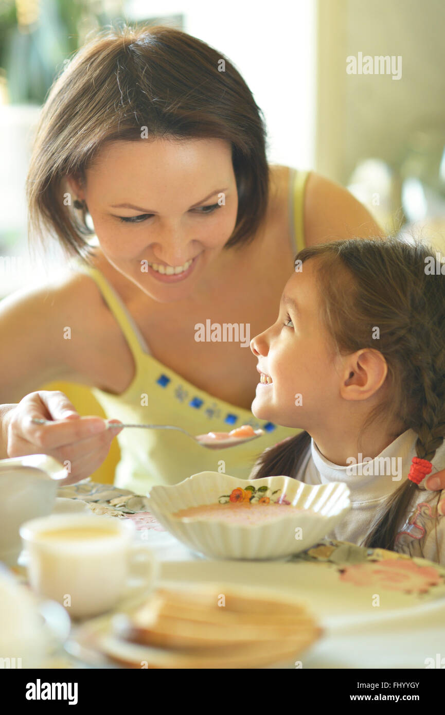 Mother and daughter Stock Photo - Alamy