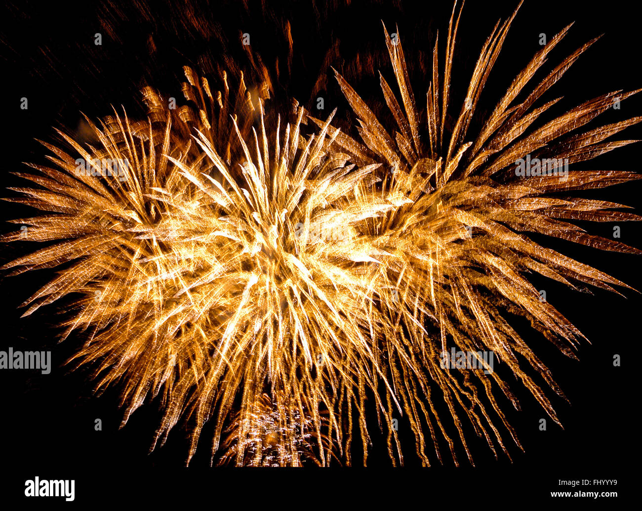 Firework in the dark night Stock Photo - Alamy