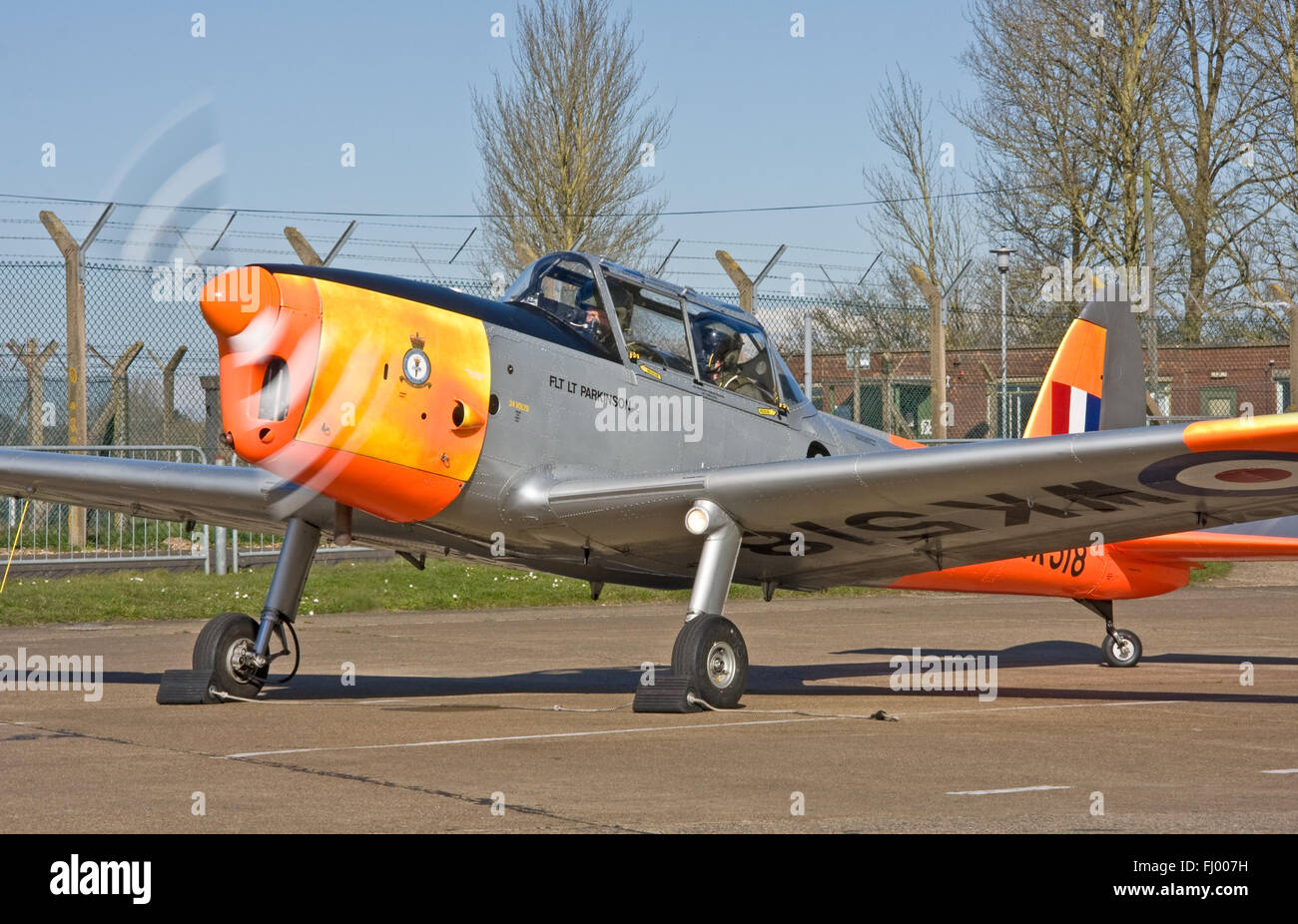 De Havilland Chipmunk T.10 WK518 Stock Photo - Alamy