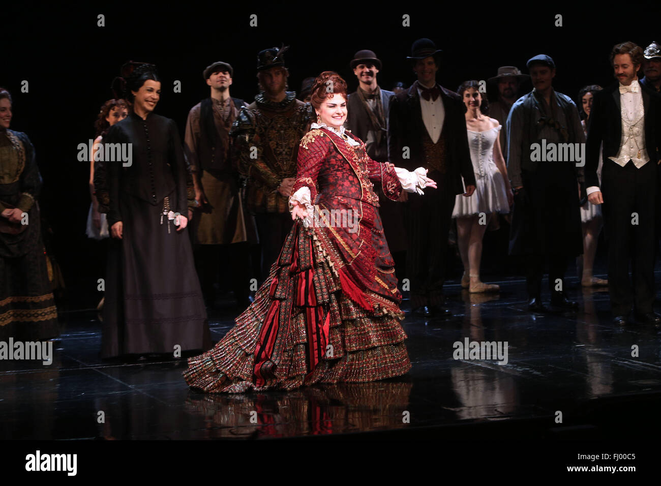 The 28th anniversary of the Broadway musical The Phantom of the Opera ...