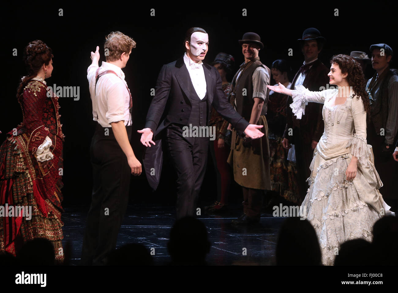 The 28th anniversary of the Broadway musical The Phantom of the Opera ...