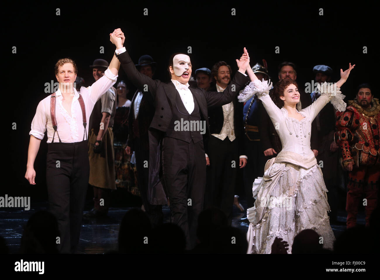 The 28th anniversary of the Broadway musical The Phantom of the Opera ...