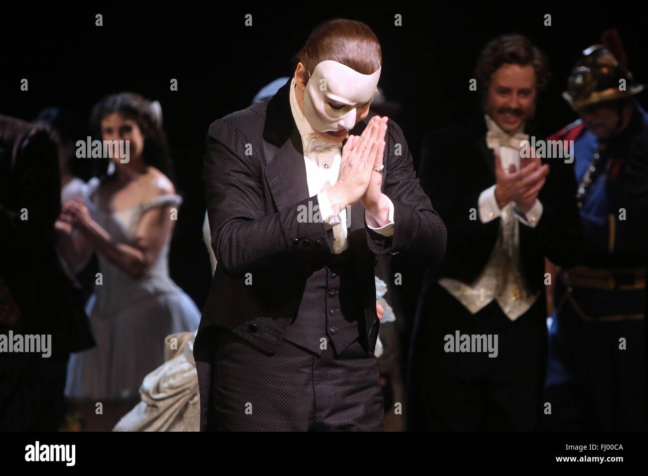 The 28th anniversary of the Broadway musical The Phantom of the Opera ...