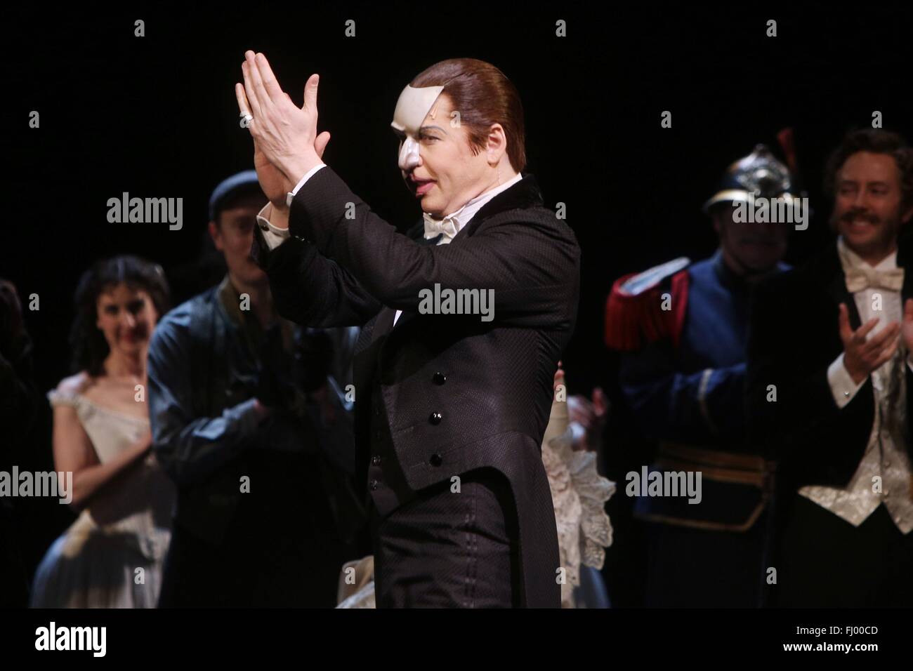 The 28th anniversary of the Broadway musical The Phantom of the Opera ...