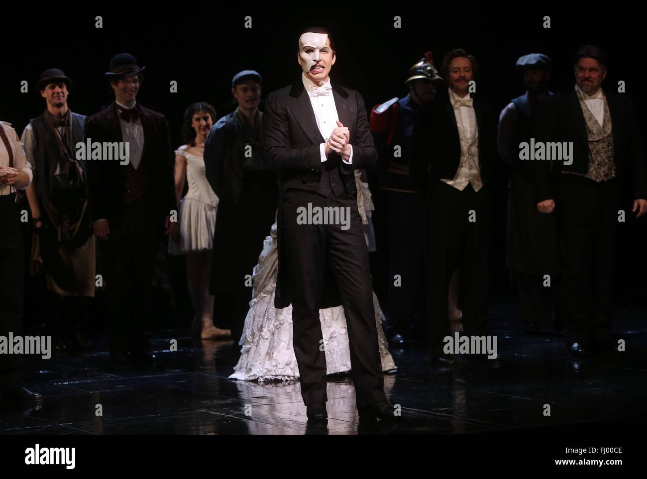 The 28th anniversary of the Broadway musical The Phantom of the Opera ...