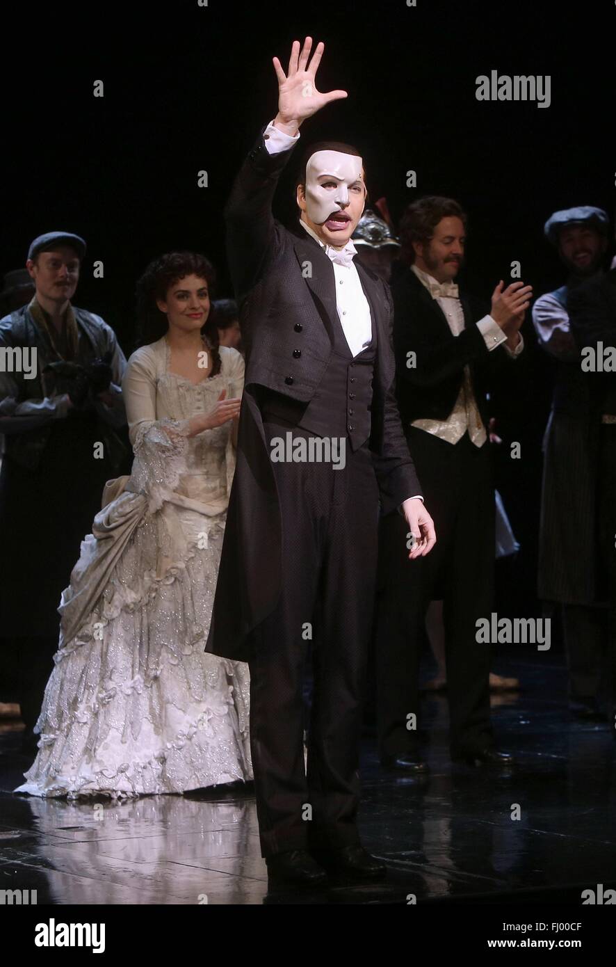 The 28th anniversary of the Broadway musical The Phantom of the Opera ...