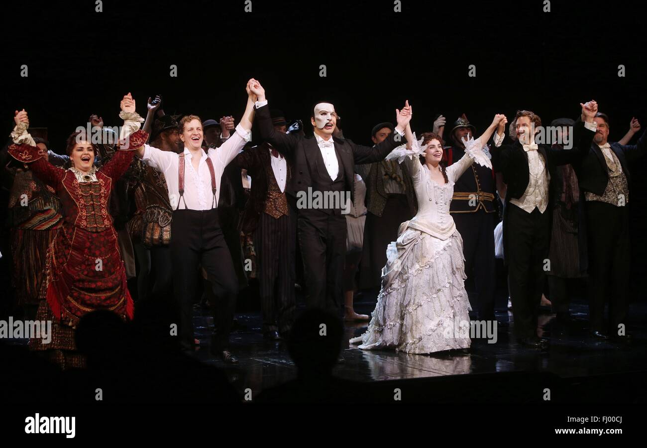 The 28th anniversary of the Broadway musical The Phantom of the Opera ...