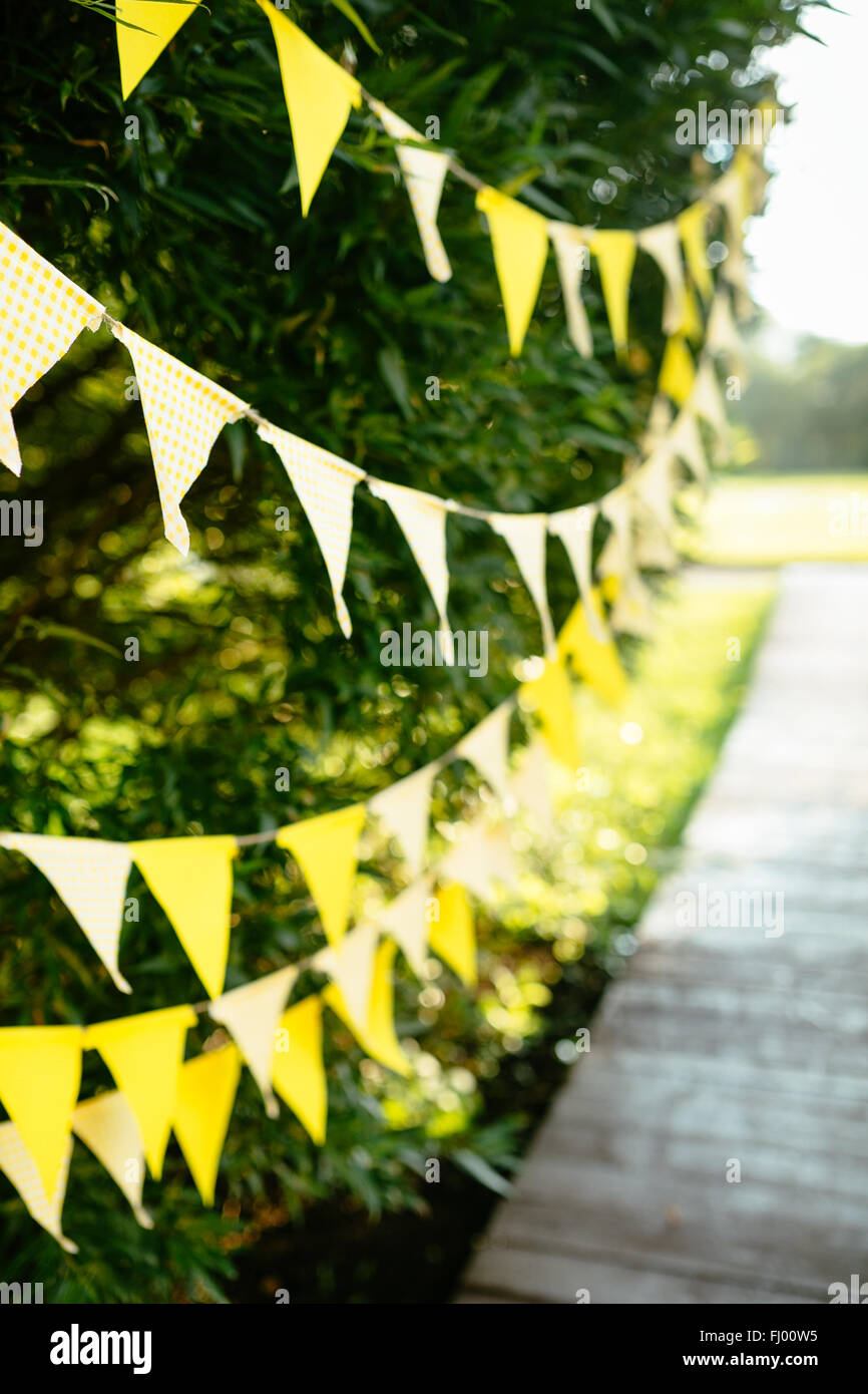 Decorative flags hi-res stock photography and images - Alamy