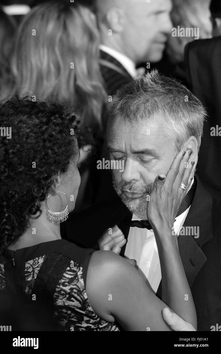 Celebs with their family Black and White Stock Photos & Images - Alamy