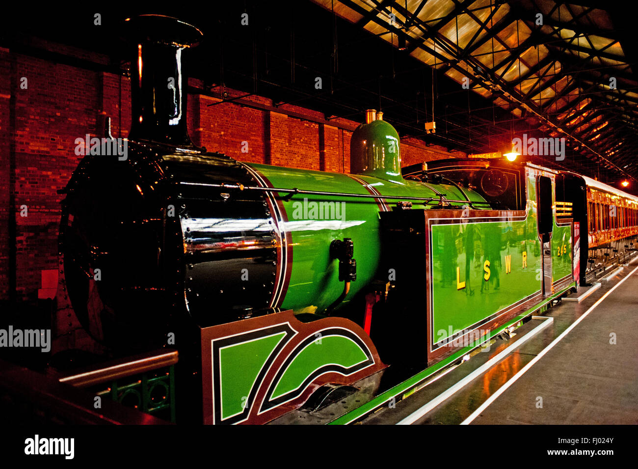 M7 Tank Locomotive in National Railway Museum, York Stock Photo - Alamy
