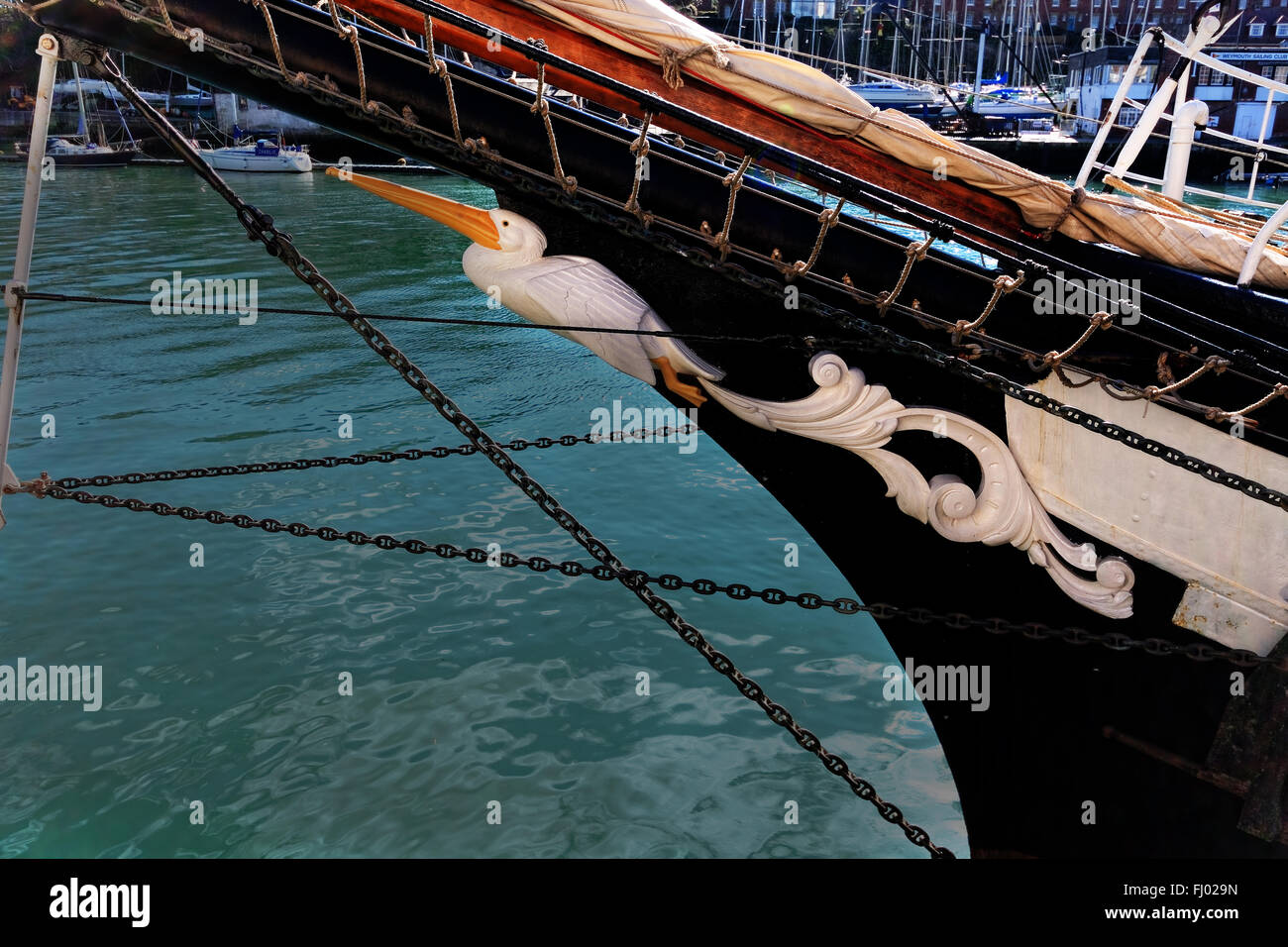 Pelican of london tall ship hi-res stock photography and images - Alamy