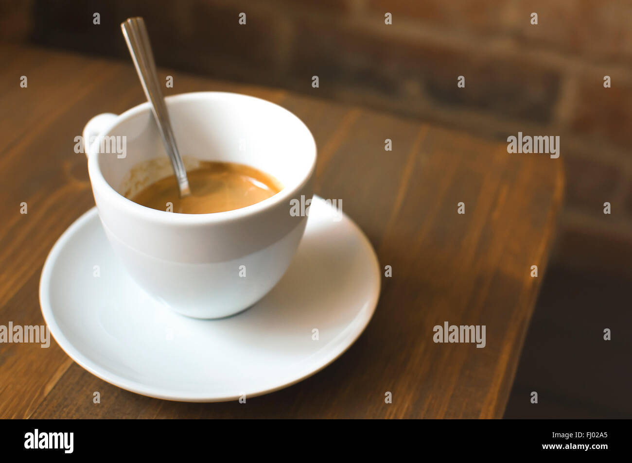 Red brick cafe hi-res stock photography and images - Alamy